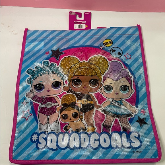 L.O.L. Surprise! | Bags | New Lol Surprise Squad Goals Reusable Tote ...